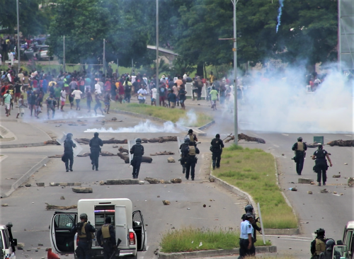 Police yet to make arrest of riot instigators - Solomon Islands ...