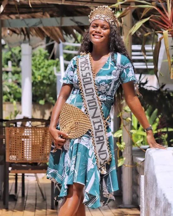 Miss Solomon Islands in Apia for 2023 Miss Pacific Islands Pageant ...