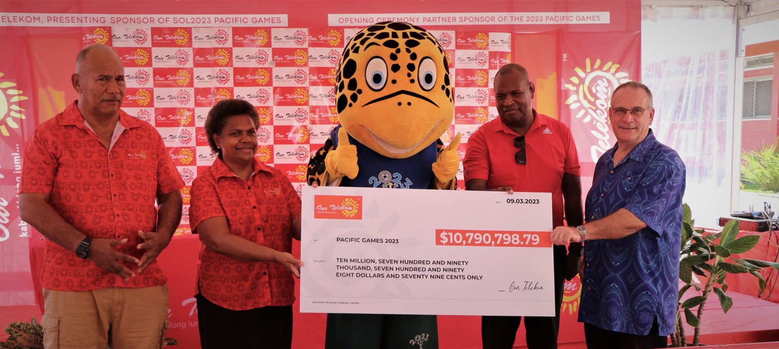 Our Telekom Announces Sbd107m Sponsorship For Pg23 Solomon Islands Broadcasting Corporation