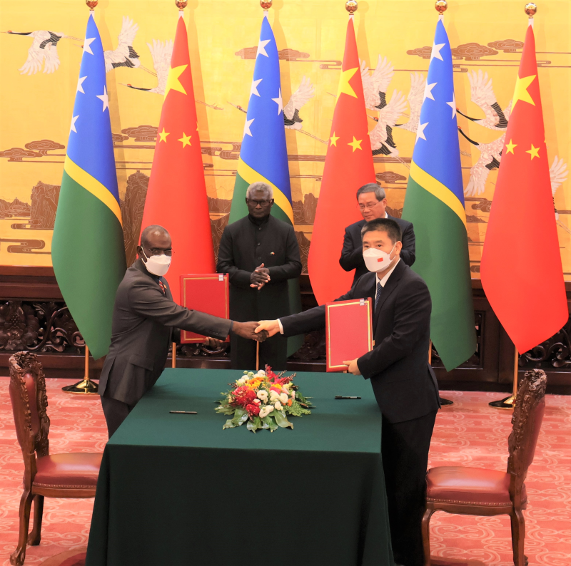 Solomon Islands Signs Police Cooperation with China to improve the ...
