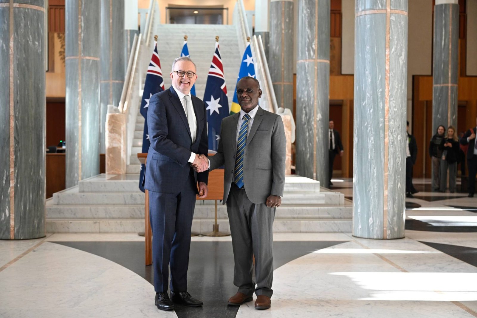 PM Manele and Albanese discuss visions for a transformational Australia ...