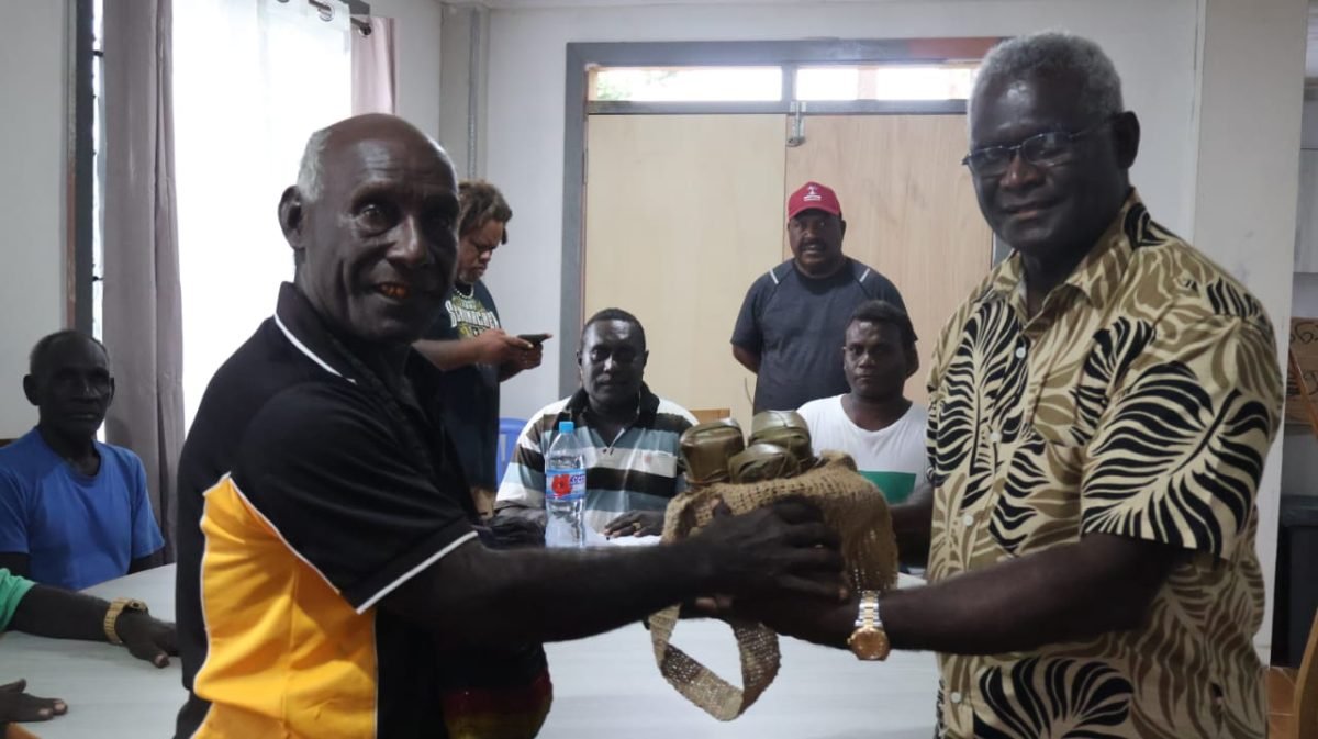 Caretaker PM ready for tomorrow’s chiefly enthronement. - Solomon ...