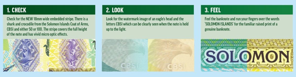 CBSI introduces new security threads on upgraded $100 and $50 banknote ...