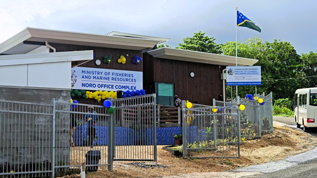 Prime Minister Hands Over Noro Fisheries Complex and Provincial Data ...