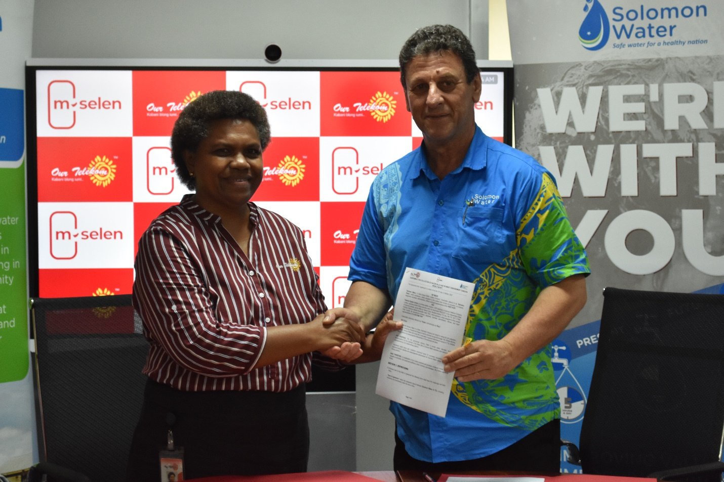 Solomon Water and Our Telekom partner to enhance customer convenience ...