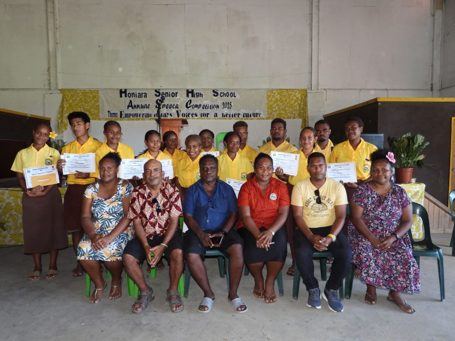 Honiara High School holds 2025 annual speech competition day - Solomon ...